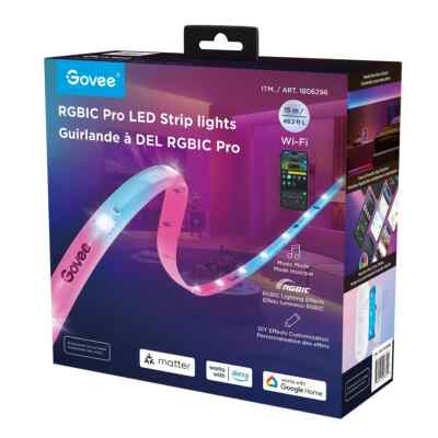 GOVEE LIGHTS GO VEE LED TAPE LIGHT STRIPS STIPS RGBIC SMART KITCHEN ...