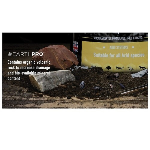 Arcadia Earth Mix / Arid Reptile Substrate - Terrarium / Vivarium ...