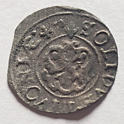 1 Solidus Christina Livonia Riga Billon Silver Coin Schilling 1643 ...