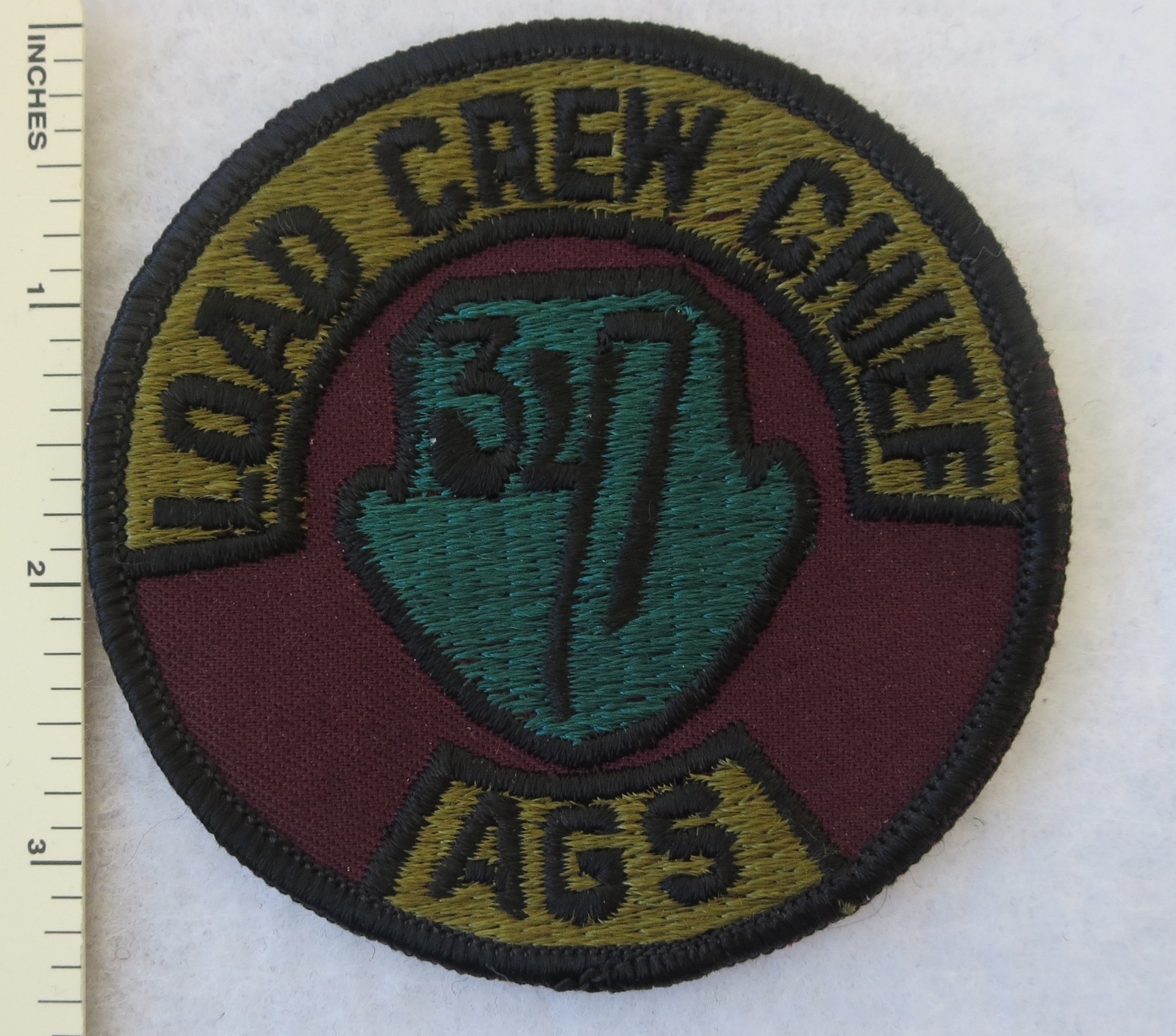 347th AGS SQUADRON LOAD CREW CHIEF US AIR FORCE PATCH Subdued USAF ...
