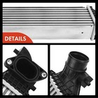 New Aluminum Air cooled Intercooler for Honda Accord 2018-2022 1.5L ...
