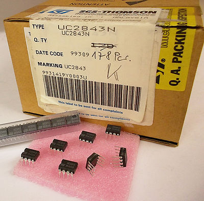 3 pieces UC2843N CURRENT MODE PWM CONTROLLER IC DIP8 UC3843 NEW ~ | eBay