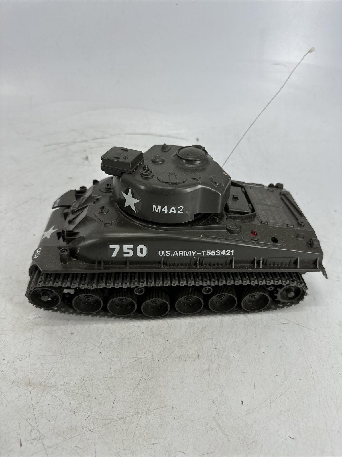 Vintage Radio Shack Sherman Tank Radio-Controlled Model 60-3098 READ | eBay