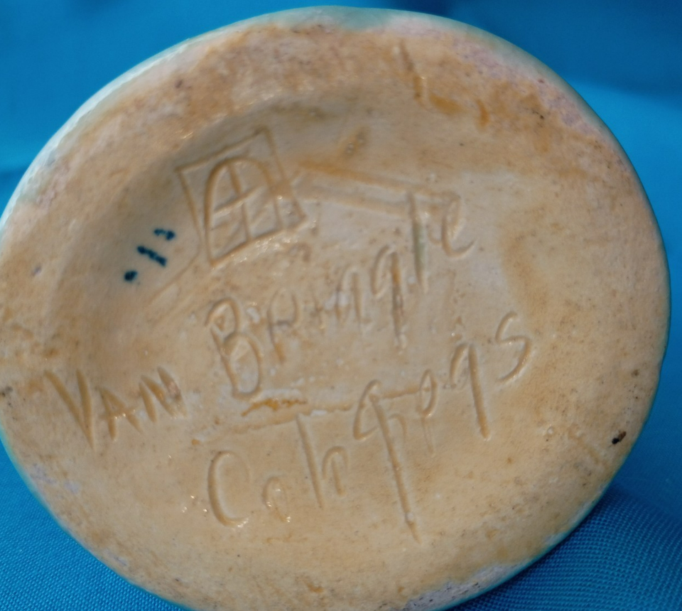 Van Briggle Bud Vase/Ming Blue/Turquoise/Colorado Springs | eBay