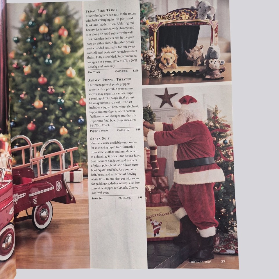 Restoration Hardware 2005 Holiday Catalog Wit & Wisdom Christmas ...