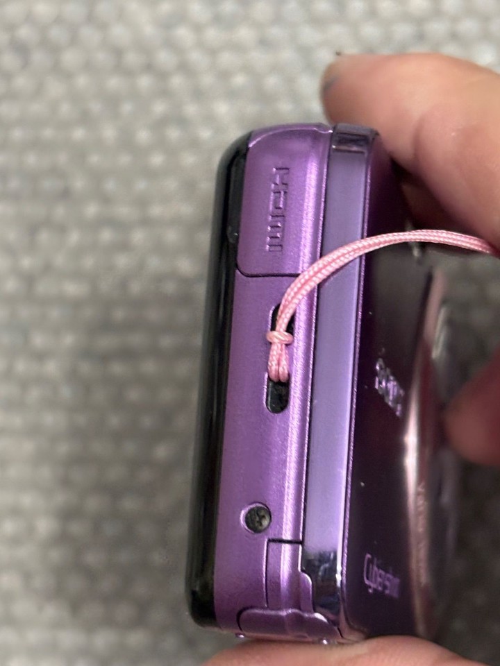 Sony Cyber-shot DSC-WX70 Purple 16.2MP Compact Digital Camera Used ...