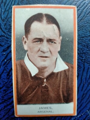 Alex James Arsenal Phillips BDV Package Issue Footballers 1932 | eBay UK