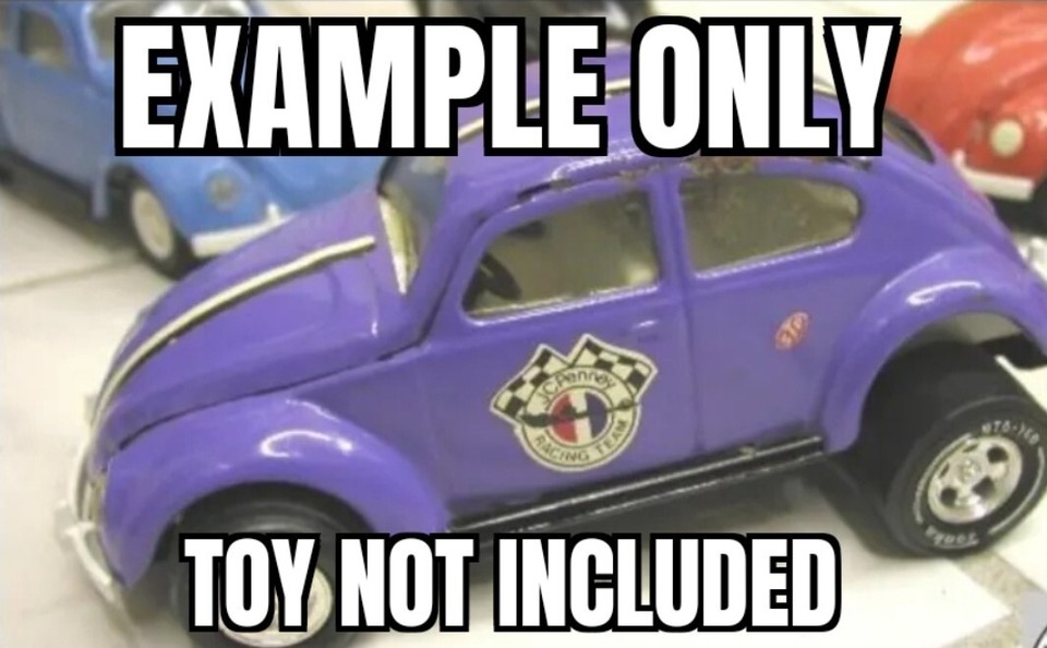 J C Penny Racing Team Stickers Promotional Tonka VW Bug Volkswagen ...