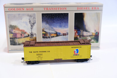 Athern HO Scale Rath Packing Co 40' Steel Sided Refrigerator Car RPRX ...