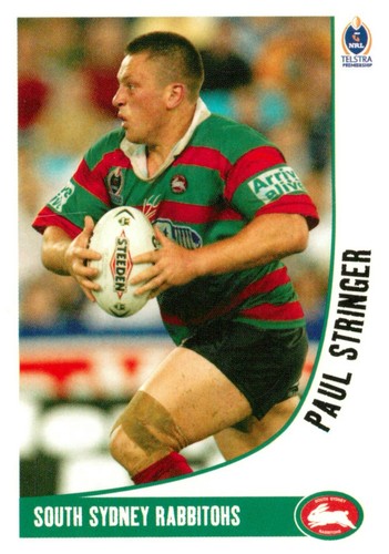 2003 SOUTH SYDNEY RABBITOHS NRL Card PAUL STRINGER Daily Telegraph | eBay