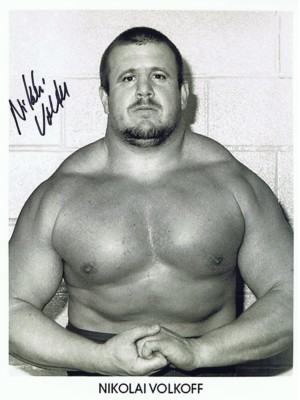 Nikolai Volkoff Signed Autographed RARE 8x10 Photo - Wrestling WWE WWF ...