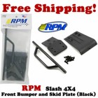 RPM 80022 Traxxas Slash 4x4 Front Bumper & Skid Plate (Black) | eBay