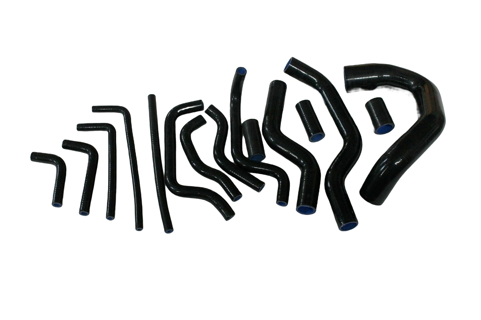 Black silicone radiator + heater hose kit Fit Jaguar XJS XJ-S V12 1976 ...