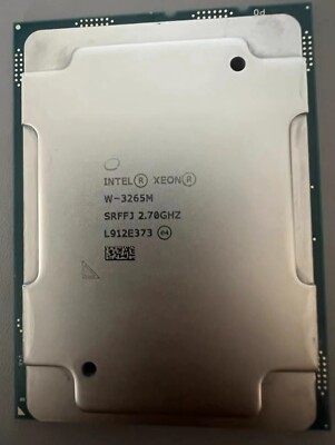 Intel Xeon w-3265m QS CPU processor 24-core 48-line 2.7ghz-4.6ghz 205w ...