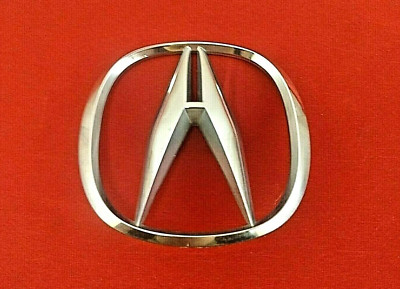02-06 ACURA RSX 04-08 TSX REAR EMBLEM CHROME LOGO SYMBOL BADGE OEM ...