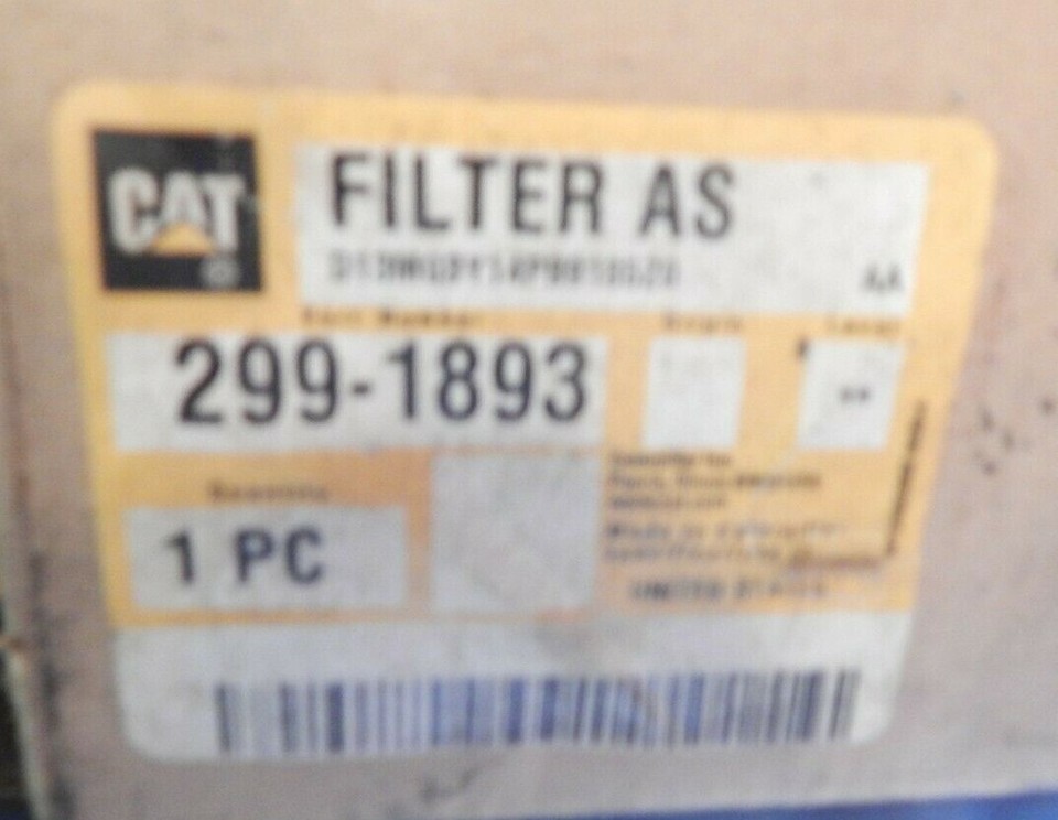CATERPILLAR Filter 299-1893 Cat 2991893 | eBay