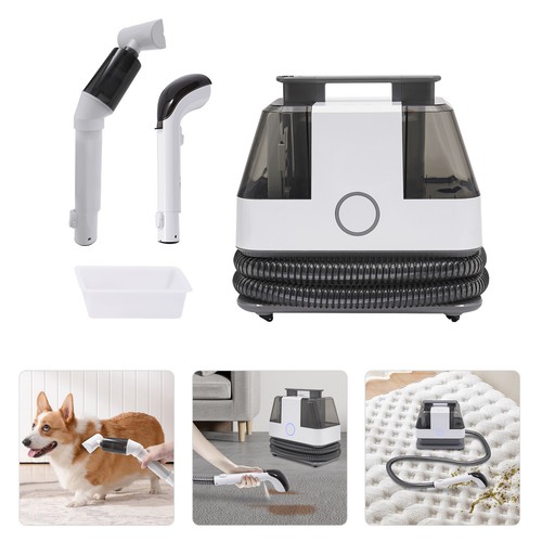 27Oz Tank Upholstery Carpet Cleaner Machine Fast Heating Spot Cleaner ...