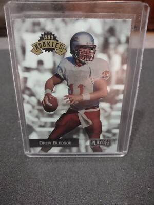 1993 Playoff Drew Bledsoe 295 Rookie Card | eBay