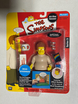 Simpsons Series 2 2002 Brad Goodman All-Star Voices MOSC Brand New ...