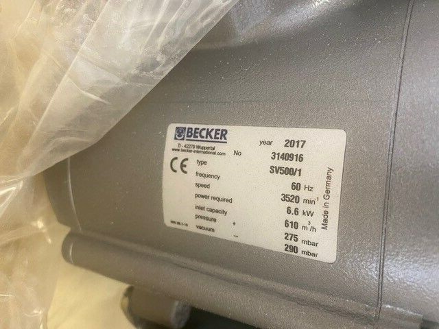 Becker SV500/1 Regen Blower | eBay