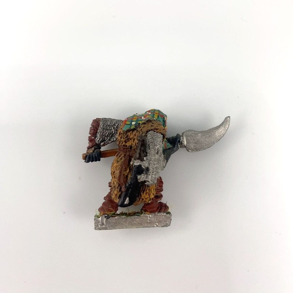 X1 Classic Black Orc Metal With Halberd Metal Warhammer FB | P-00DIV | eBay