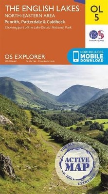 The English Lakes North-Eastern Area (Map) OS Explorer Active | eBay