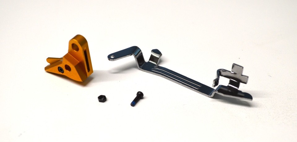 Glock Flat Face Trigger Assembly with Bar - Gen 3-4 - GLOCK 17 and PSA ...