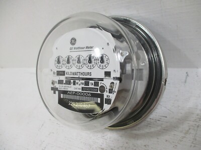 Electrical Meters - Ge Watthour Meter