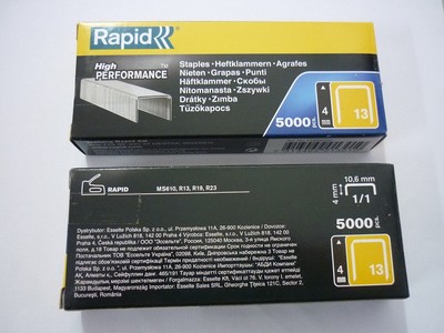 FREE Post Rapid Staples 13/4 Galvanised for Rapid Fineline Tackers n ...