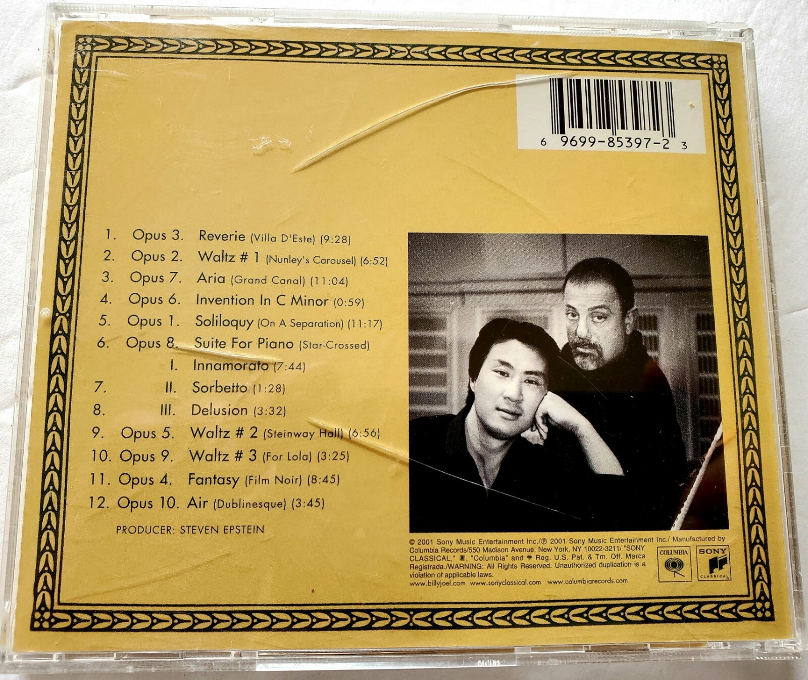 Billy Joel Richard Joo Fantasies & Delusions CD FREE SHIP | eBay