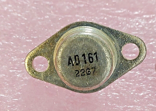1pcs AD161 Ge NPN Power Transistor 20V 3A 4W 3MHZ TO66 Siemens | eBay