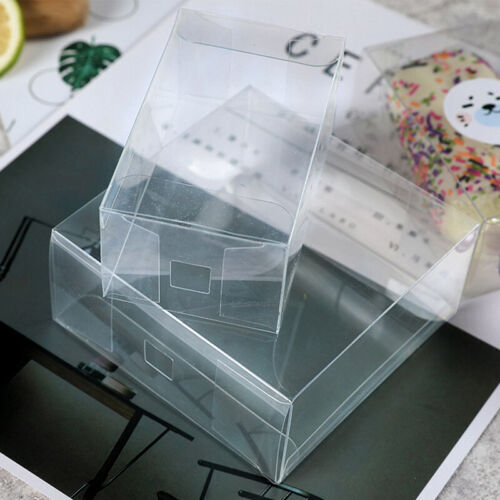 10pc Transparent Cakesicle Boxes Gift Plastic Box Ice Cream Shaped Box ...