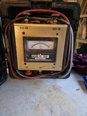 Mid-West Instrument Model 830 Five Valve Backflow Preventer Test Kit ...