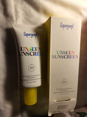 Supergoop! SPF-40 Unseen Sunscreen - 1.7oz New In Box | eBay