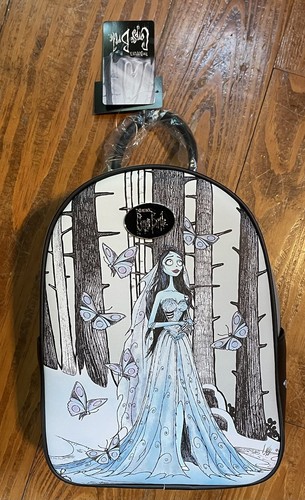 TIM BURTON THE CORPSE BRIDE MINI BACKPACK EMILY WITH BUTTERFLIES🦋SUPER ...