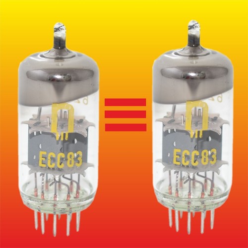 ECC83 RFT STRONG MATCHED PAIR TRIODE AUDIO TUBE NOS = 12AX7 B339 6L13 CM1 ECC83S | eBay