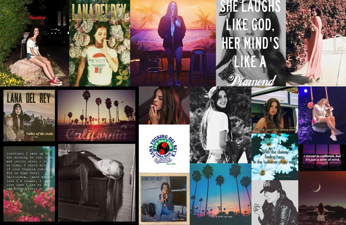 Lana Del Rey Collage