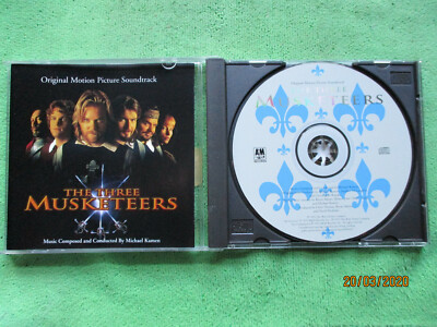 The Three Musketeers. Film Soundtrack. Compact Disc. 1993. Made In ...