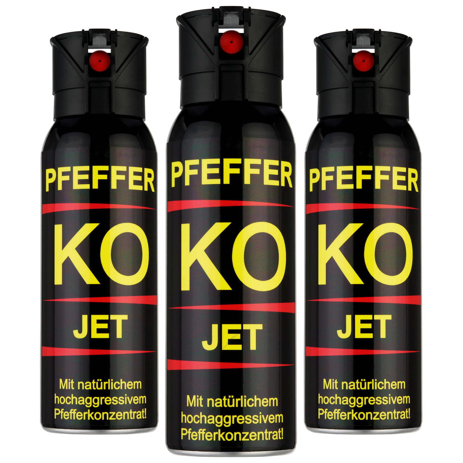 Ballistol Pfeffer KO JET Pfefferspray Tierabwehr KO Spray Schutzspray ...
