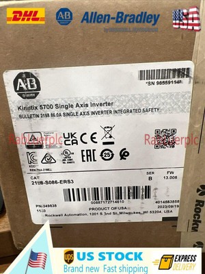 NEW Allen Bradley 2198-S086-ERS3 SER B Kinetix 5700 Single Axis ...