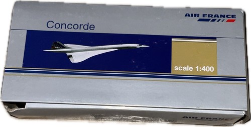 1/400 Concorde Diecast Air France 1976-2003 Aircraft Plane Model New ...