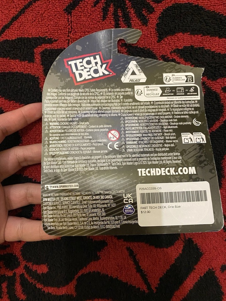 Palace Fast Tech Deck | eBay