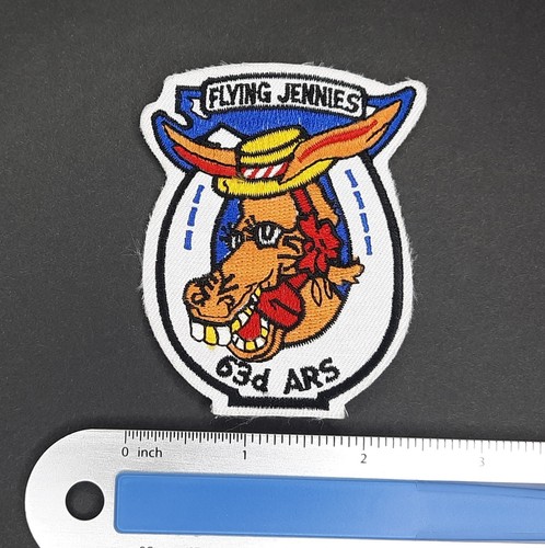 Original USAF Patch 63 ARS Air Refueling Squadron KC-135 Flying Jennies ...