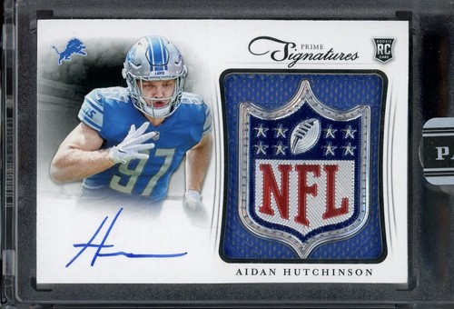 2022 AIDAN HUTCHINSON 1 Of 1 NFL SHIELD AUTOGRAPH SEALED ROOKIE CARD ...