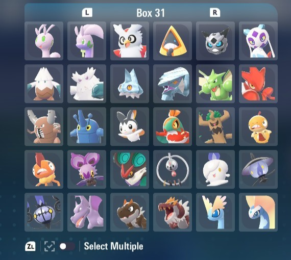 Choose Any 10 Pokemon For Pokédex Pokémon Legends Z-A Pokedex Shiny ...