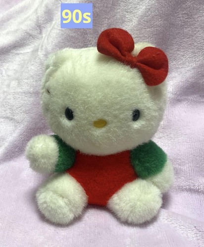 Old Logo 90 Hello Kitty 1990 Sanrio Plush Mascot | eBay