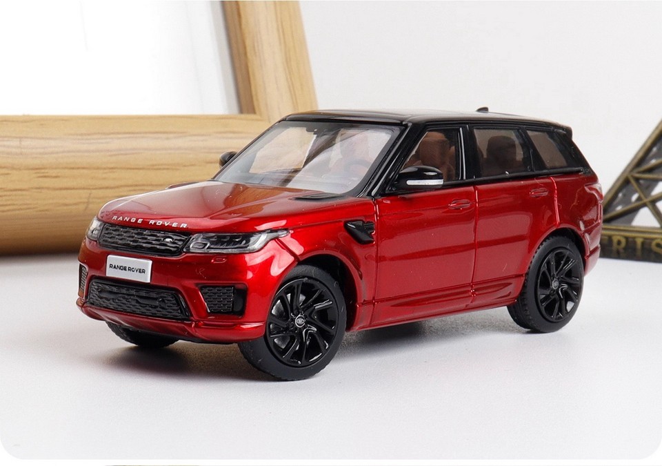 WHELART 1/64 Scale Land Rover Range Rover Sport 2018 Red Diecast Car ...