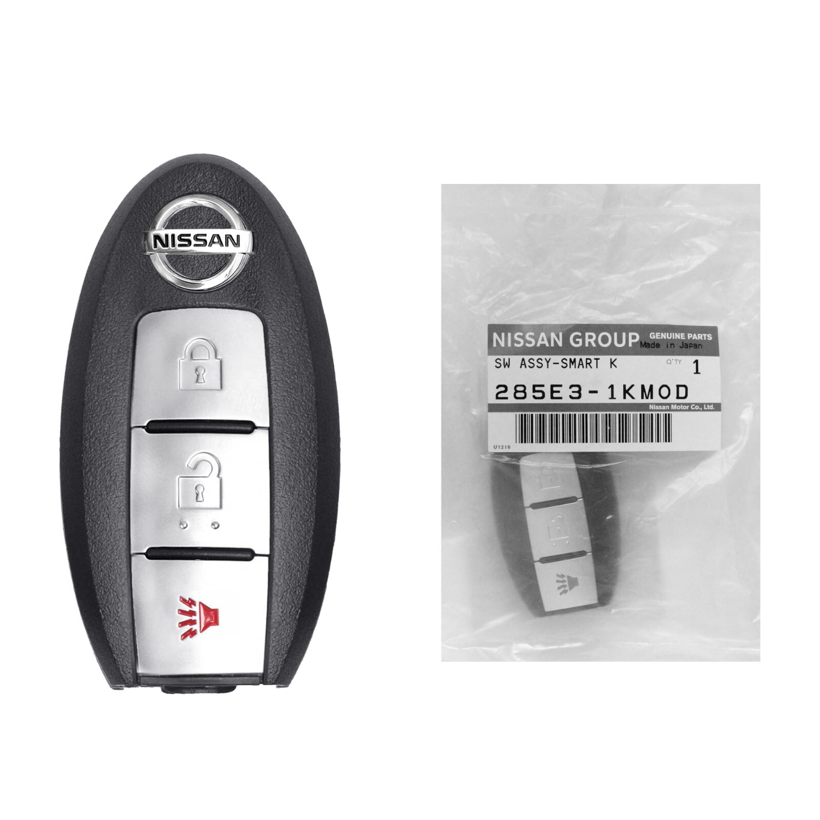 OEM Nissan Smart PROX Keyless Entry Remote Cwtwb1u808 3 Button Uncut ...