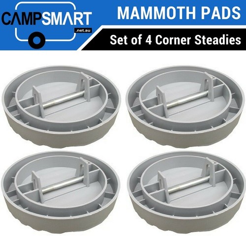 Caravan Jack Pads Corner Steadies, Big Foot Stabilizer Legs / RV ...