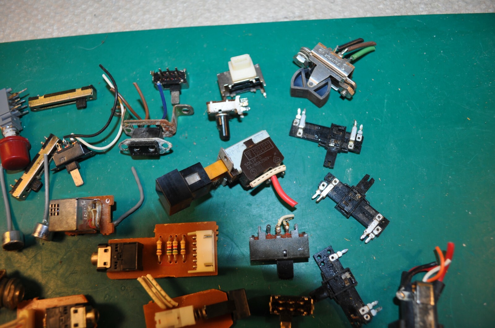 Lot of Switches Controls Boombox Cd Player Replacement Parts | eBay